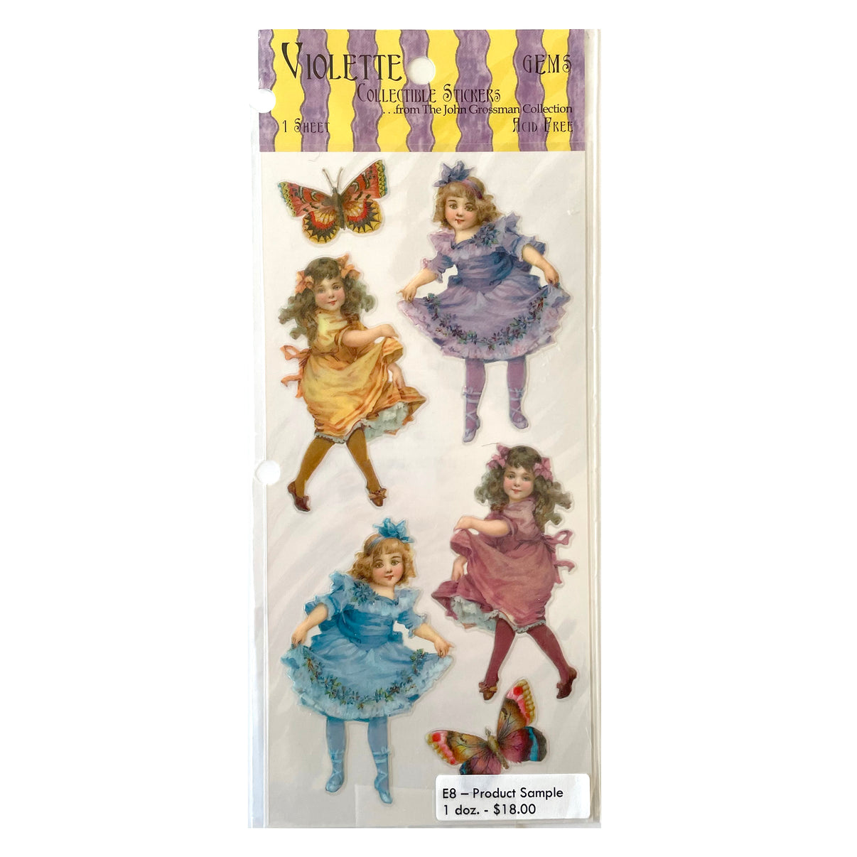 Violette: GEMS Dancing Girls Stickers – Sticker Stash Outlet