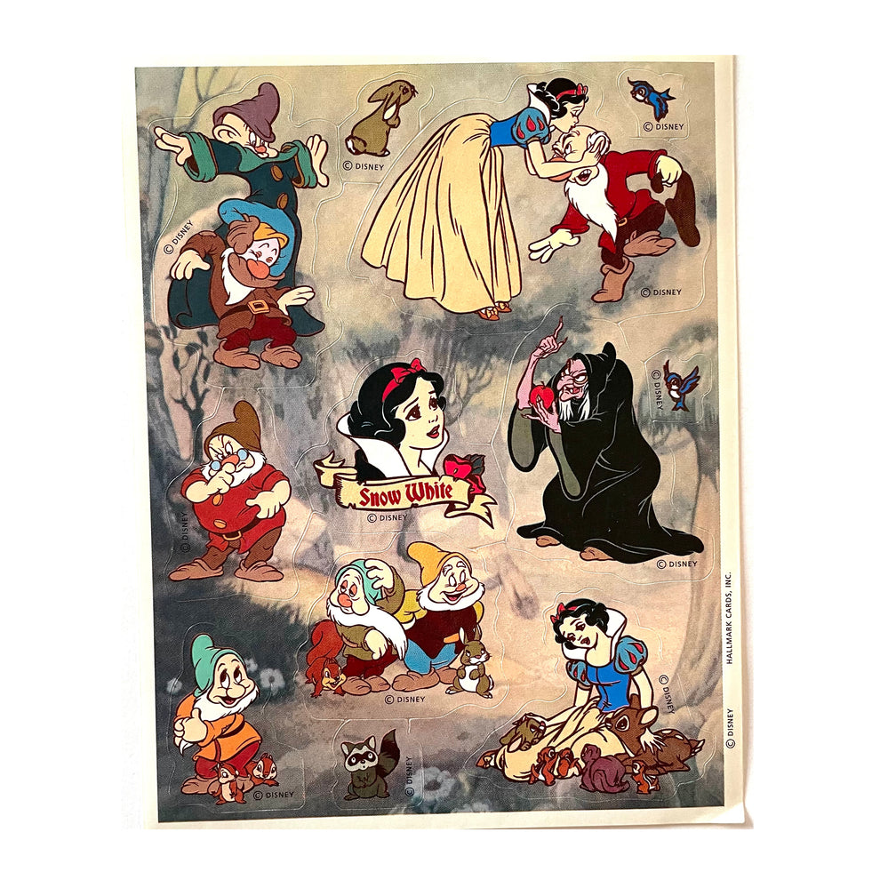 HALLMARK: Snow White Stickers – Sticker Stash Outlet